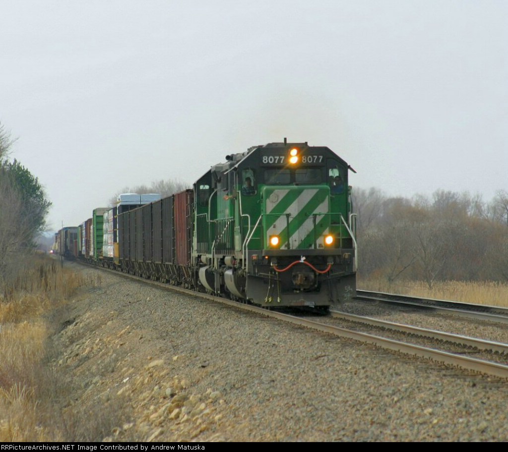 BNSF 8077